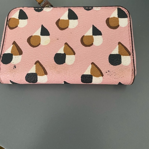 Coach | Bags | Coach Checkered Heart Wallet | Poshmark